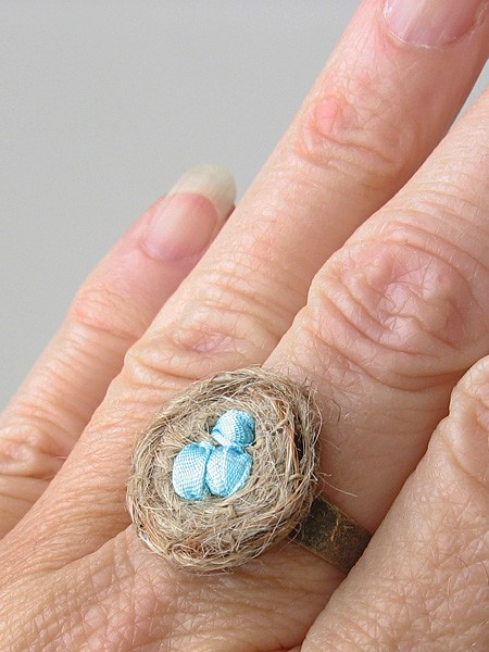 Bird's Nest Ring on Luulla